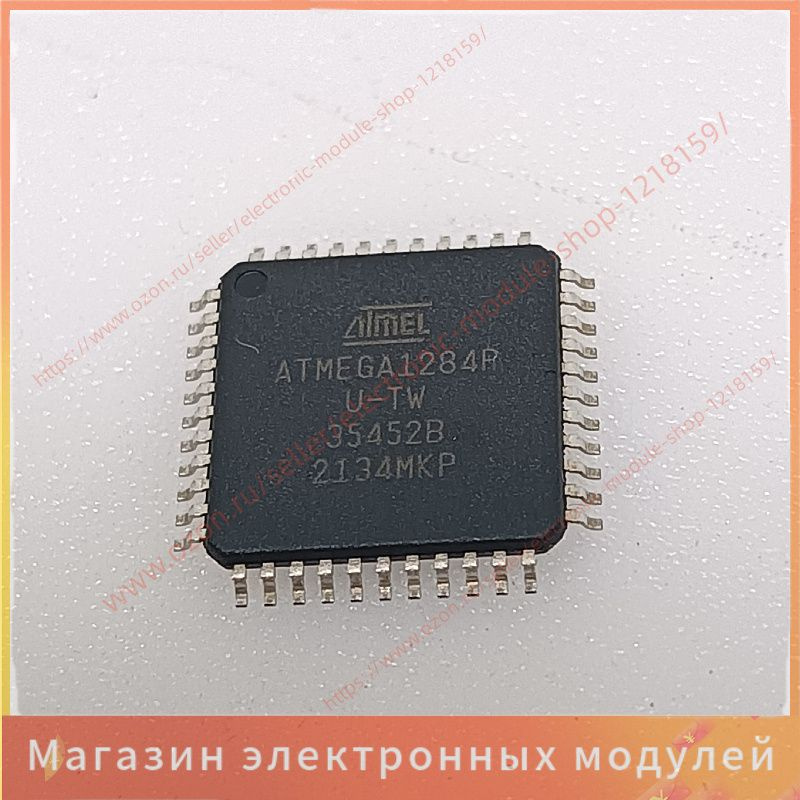 1шт ATMEGA1284P-AU 8-битная микросхема микроконтроллера TQFP-44 ATMEGA1284PU-TW - купить с ...