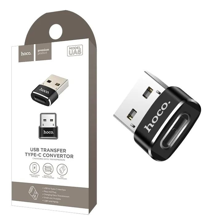 Переходник Type C Usb 2 0 M Hoco Ua6 купить с доставкой по