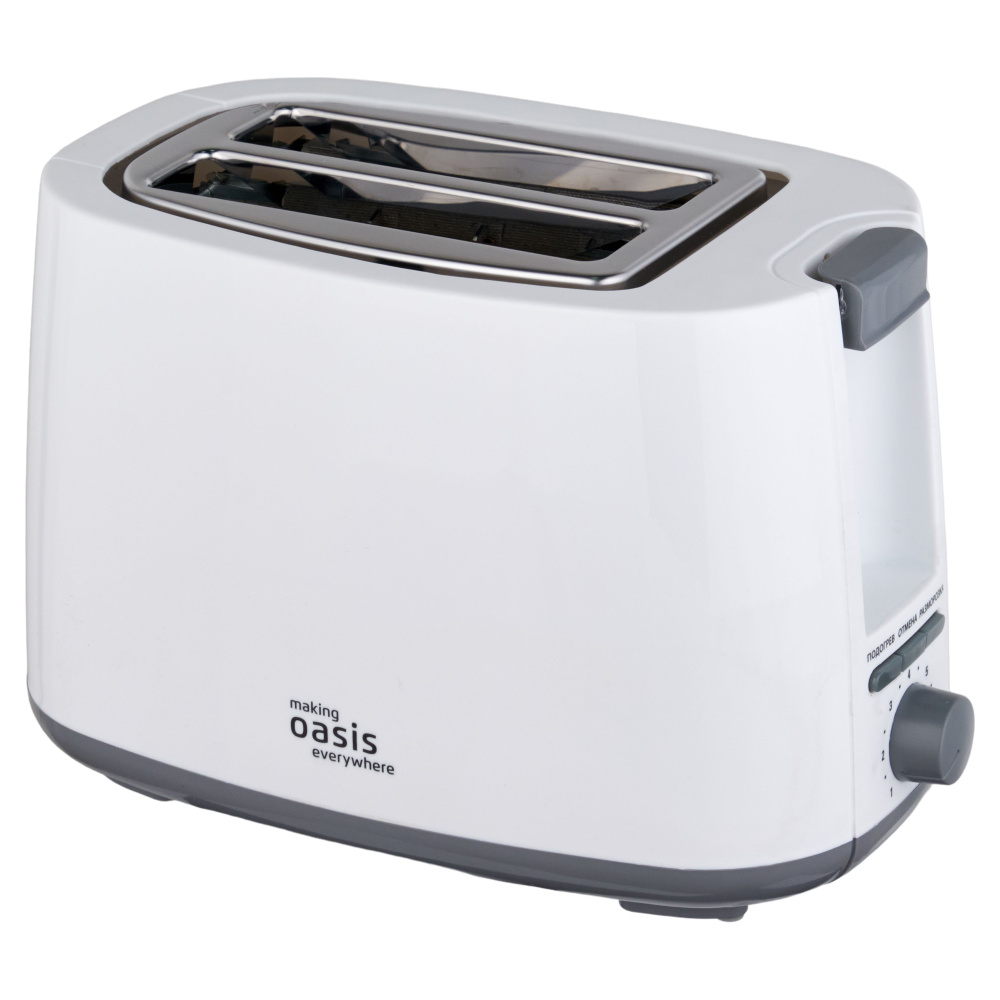 Тостер making Oasis everywhere TR-3W, белый купить по выгодной цене в интернет-магазине OZON ...
