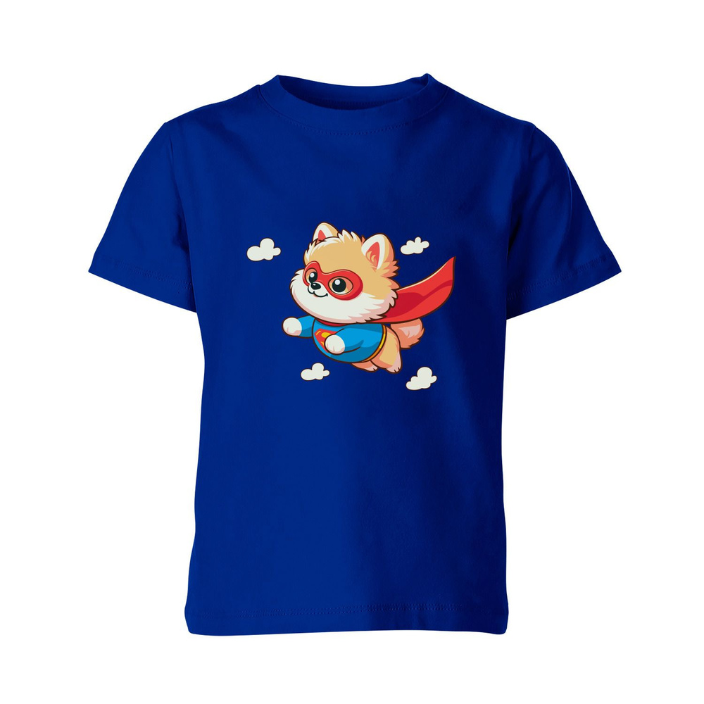 Футболка US Basic, размер 104, цвет синий, 100% хлопок - купить по ...