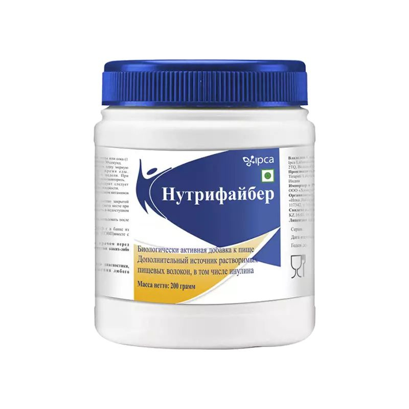 Нутрифайбер (Nutrifiber), источник пищевых волокон, порошок, 200 г ...