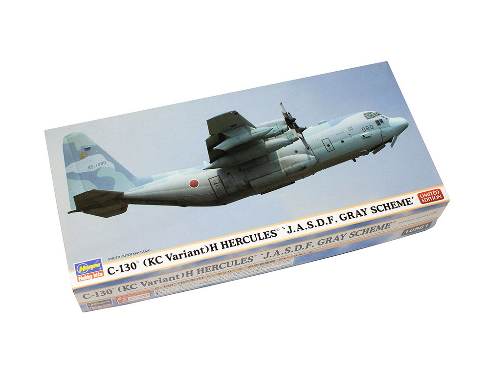 10851 Hasegawa Транспортный самолет KC-130H Hercules JASDF Gray Scheme ...