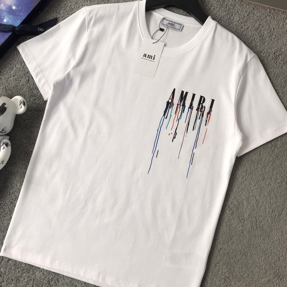 Футболка amiri, размер 46, цвет белый, 棉花 - купить по выгодной цене в ...