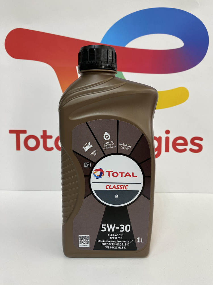 Масло моторное Total Classic 5W-30 Синтетическое 1 л 213786 купить c ...