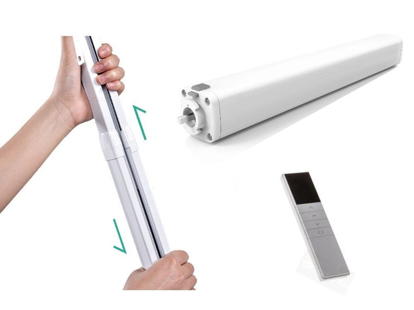 Электрокарниз NOVO N21 телескопический 226-400см с WiFi купить на OZON по низкой цене (950525990)