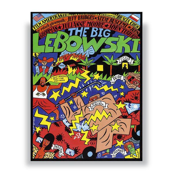 Постер Арт Постер, кинопостер "Большой Лебовски - The Big Lebowski ...