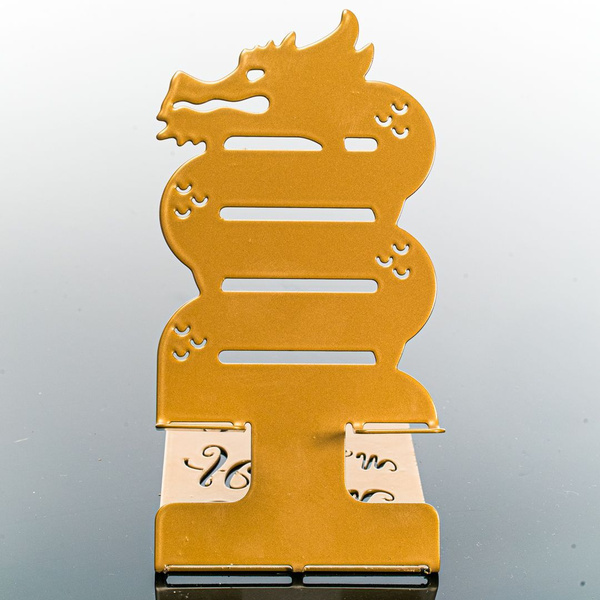 Держатель для телефона подставка для телефона металлическая символ Нового Года 2024 года Дракон ...