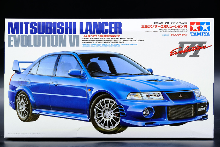 Сборная модель Mitsubishi Lancer Evolution VI Tamiya 1/24 - купить с ...