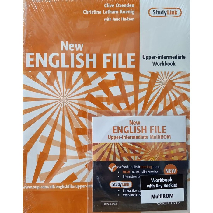New English File Upper-Intermediate Workbook with key and MultiROM Pack ...