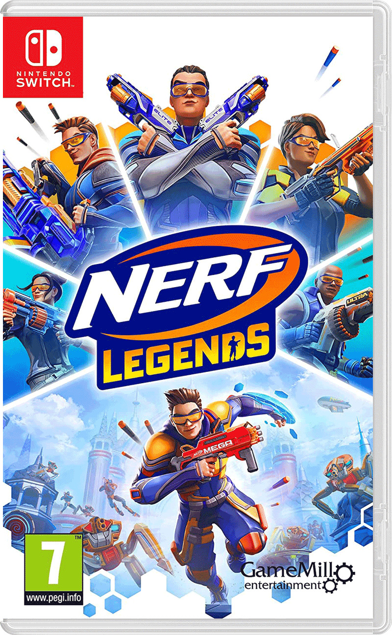 Игра NERF Legends Легенды Нерфа (Nintendo Switch, Английская версия ...