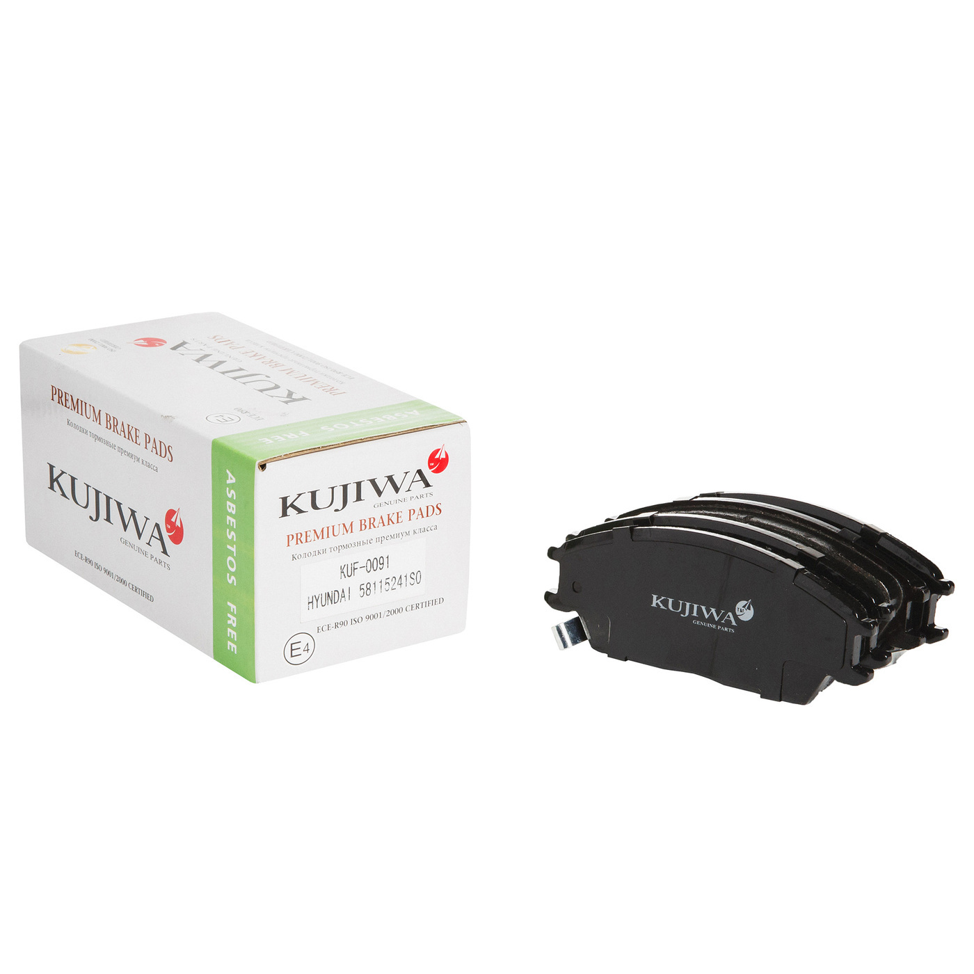 Колодки тормозные на Hyundai Accent (X-3) 94-00, Accent TagAZ (LC) 00 ...