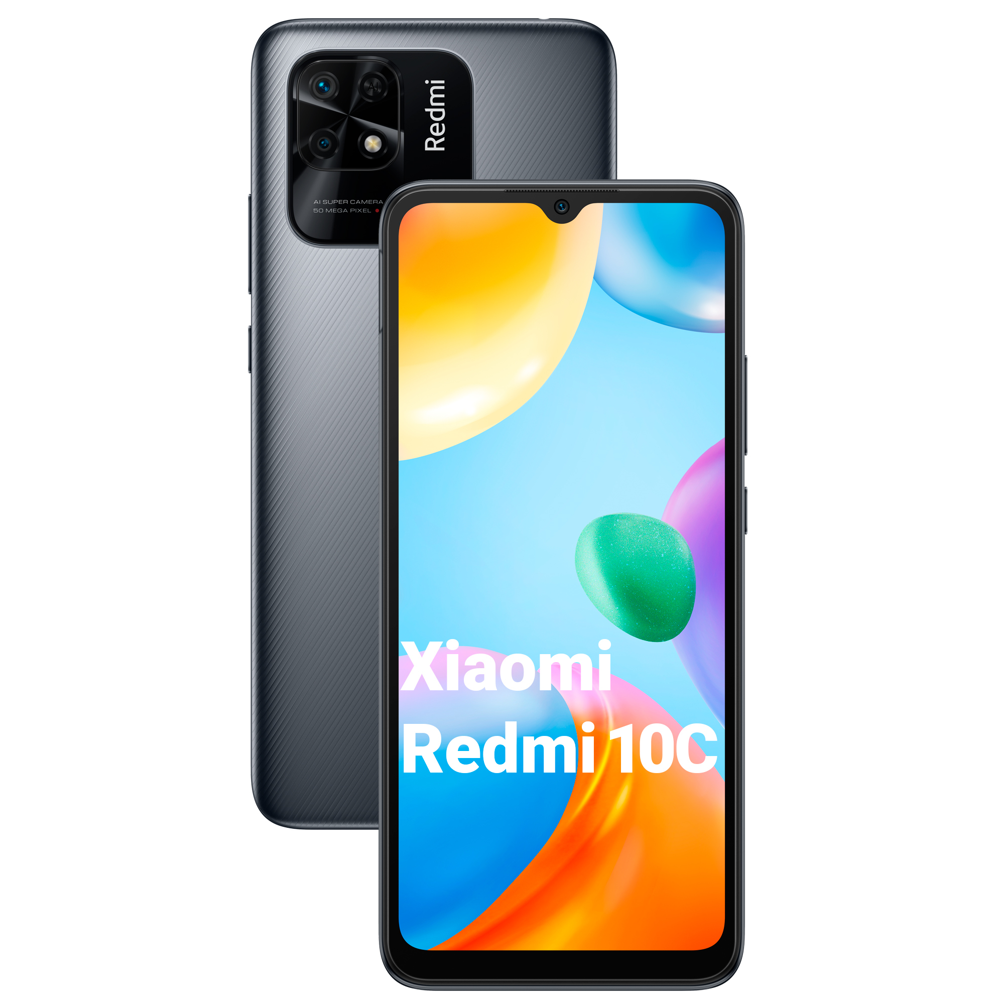 Смартфон Xiaomi Redmi 10C 64 ГБ 4 ГБ Серый 6.71 IPS 220333QNY купить c ...