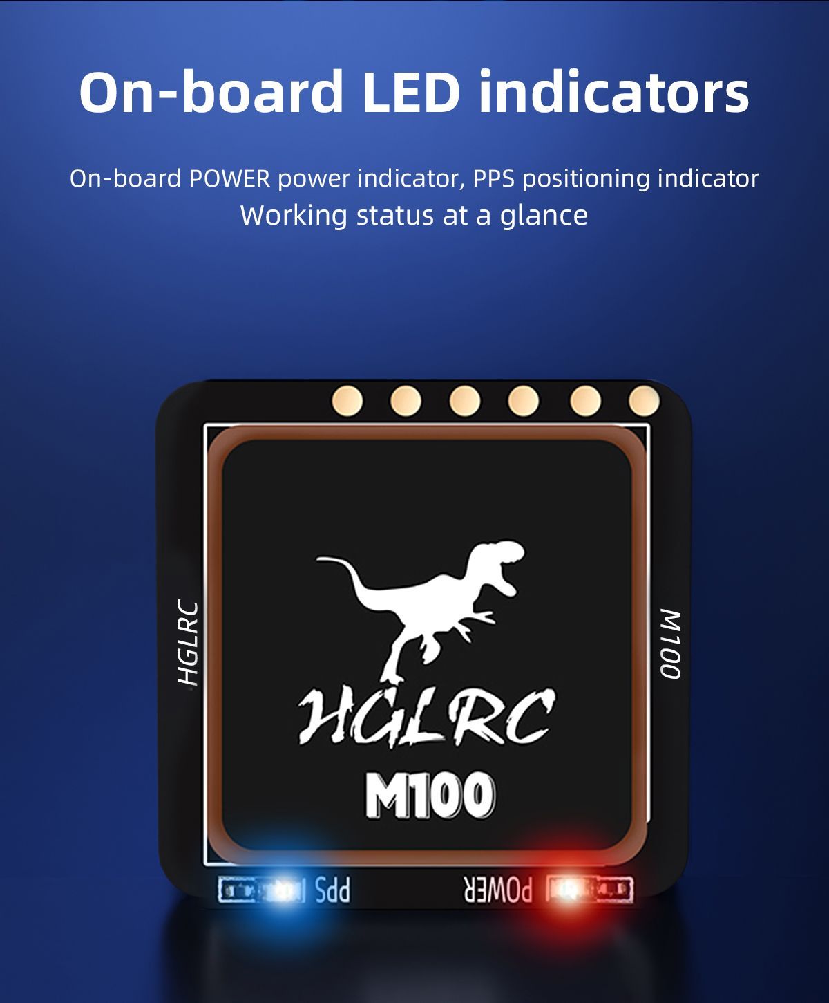 HGLRC M100-5883 M10 GPS модуль с компасом керамической антенной на ...