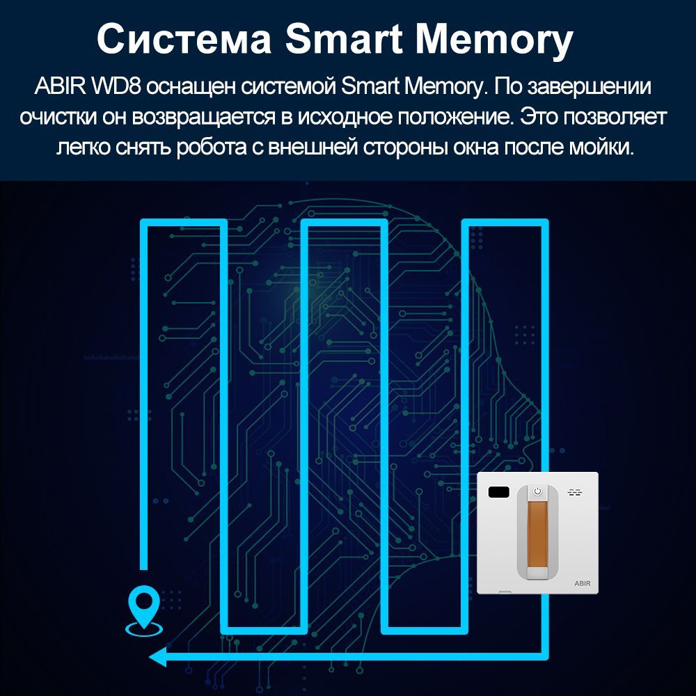 Робот для мойки окон ABIR WD8 - купить по выгодной цене в интернет ...