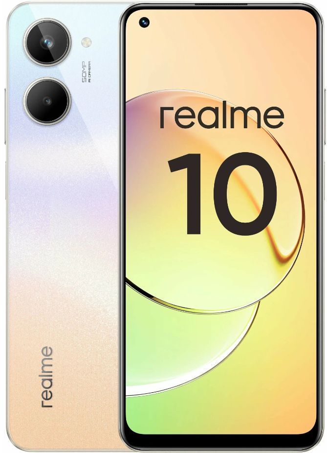 Смартфон realme 10 256 ГБ 8 ГБ Белый 6.4 OLED/AMOLED RMX3630 купить c ...
