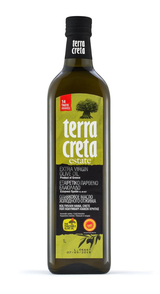 Оливковое масло Terra Creta Extra Virgin PDO Kolymvari 500 мл стекло ...