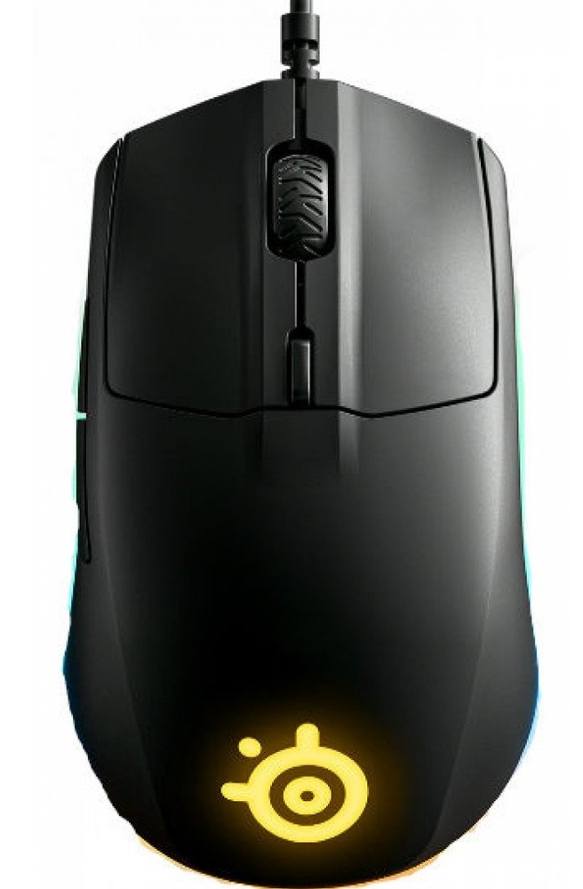 Игровая мышь проводная SteelSeries Rival 3 62513, черный - купить по выгодной цене в интернет ...