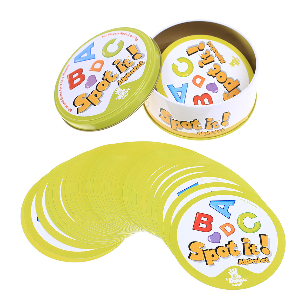 Настольная игра Dobble alphabet opp pack, 55 карт - купить с доставкой ...