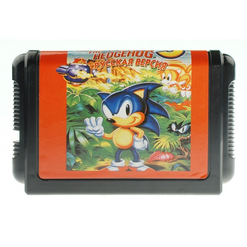 Игровой картридж Sonic the Hedgehog 3 для приставки 16 Bit - купить по выгодной цене в интернет ...