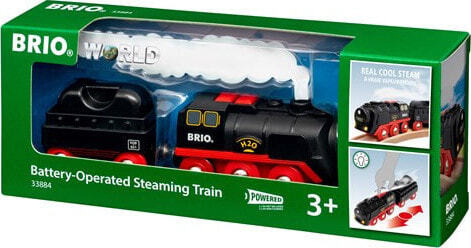 Brio 33884 Паровоз выпускающий пар с грузом-резервуаром для воды ...