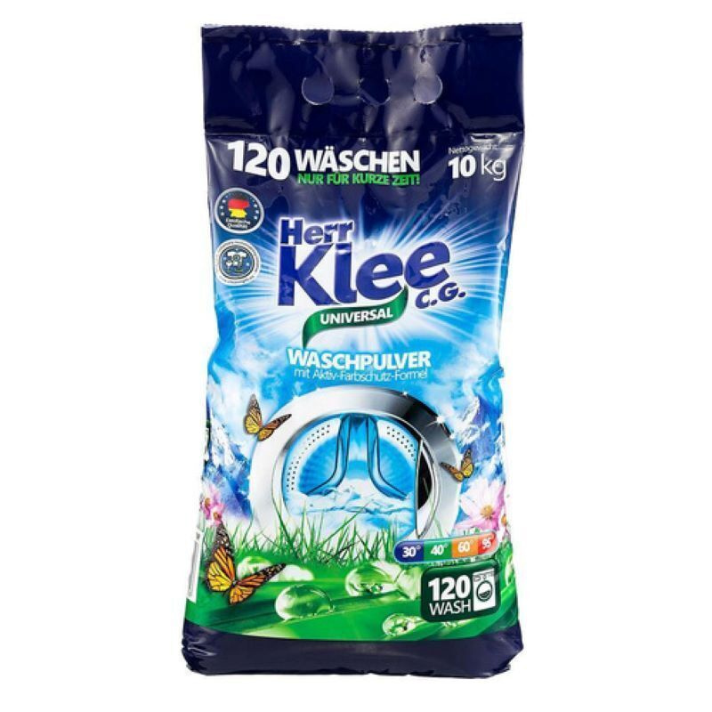 Стиральный порошок Herr Klee Universal 10 кг. 120 стирок - купить с ...