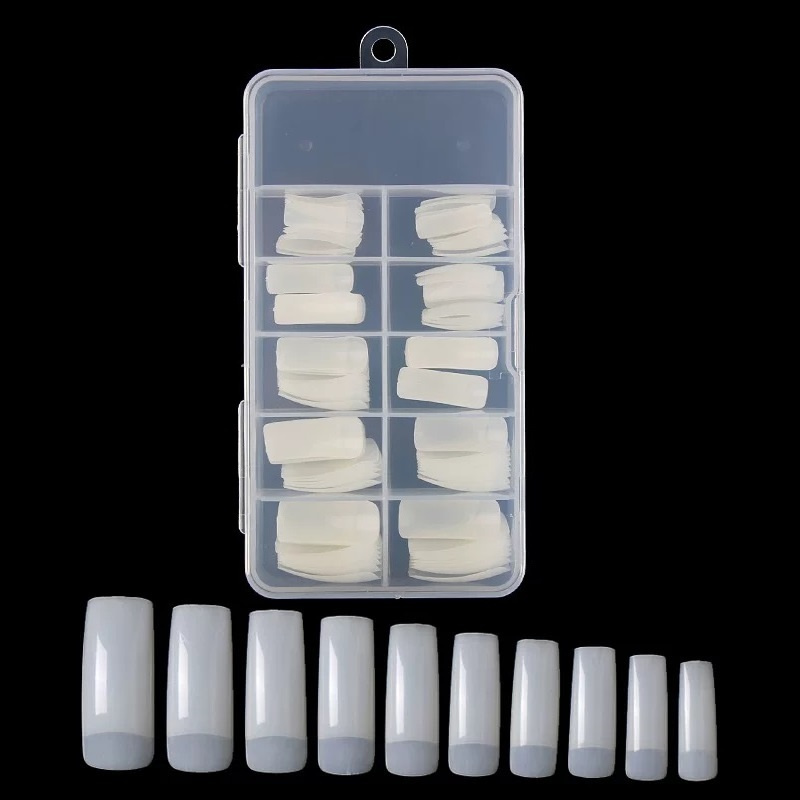 LUCKY NAILS / Типсы для наращивания ногтей / Накладные ногти / 100 штук ...