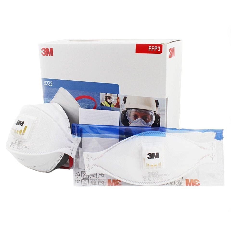 3M Респиратор универсальный, FFP3, 5 шт. - купить с доставкой по выгодным ценам в интернет ...