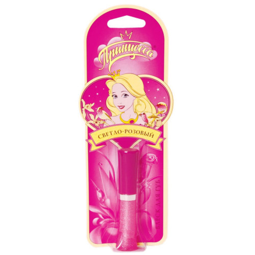 Принцесса Блеск для губ со спонжем Светло-розовый 5мл - купить с ...