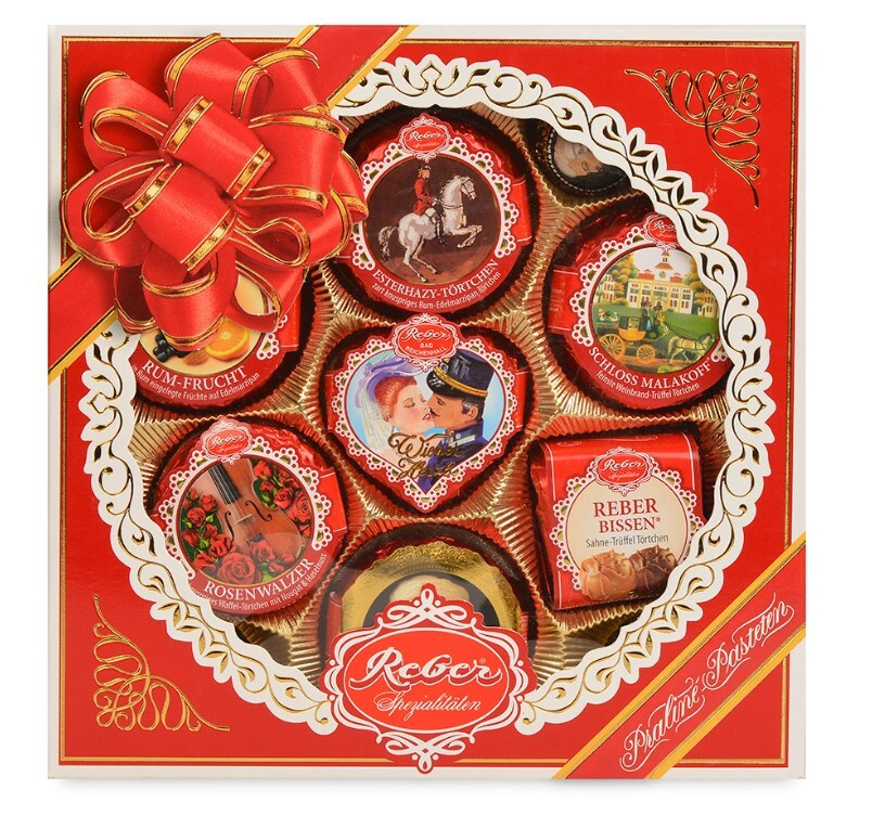 Шоколадные конфеты Моцарт Reber 340 г, Германия - купить с доставкой по ...