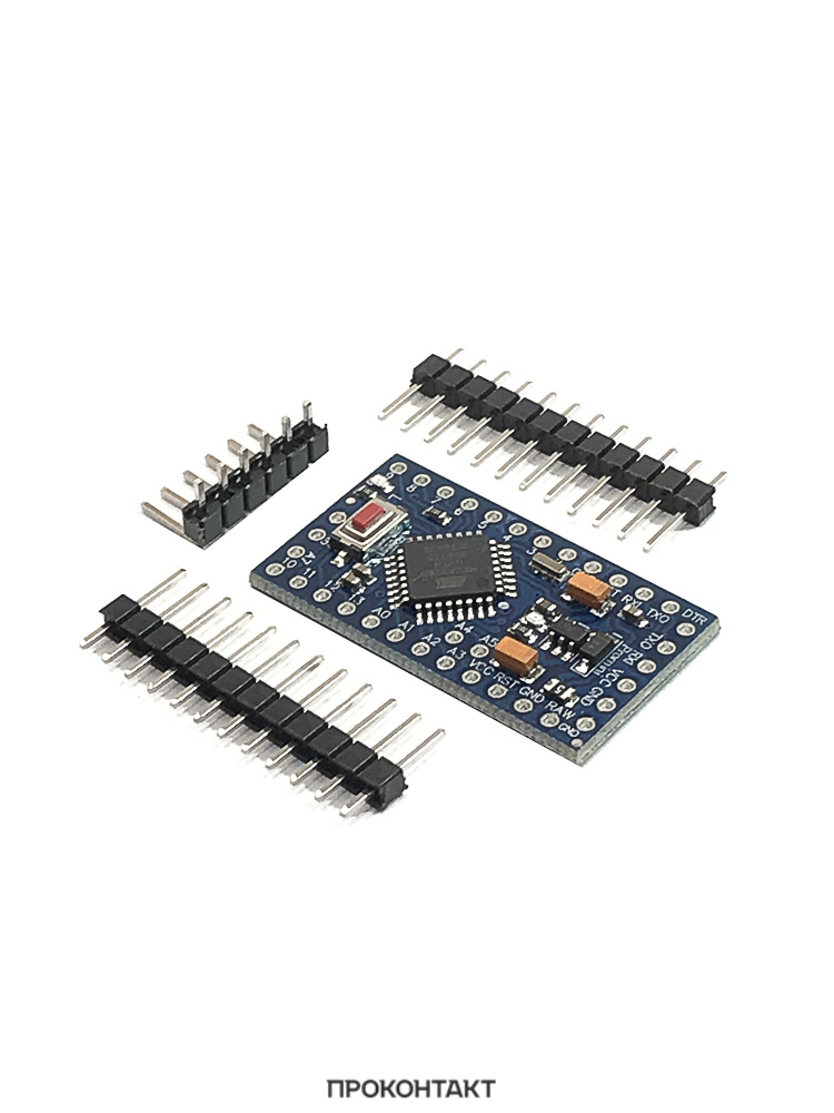 Отладочная плата Arduino PRO Mini 5V 16MHz ATMEGA328 (тип1) - купить с ...