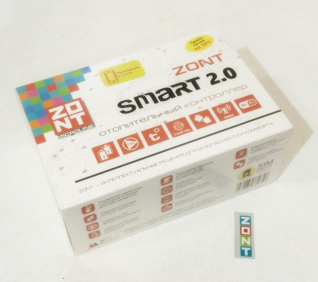 Контроллер ZONT GSM / Wi-Fi SMART 2.0 (ML00004479) - купить с доставкой ...