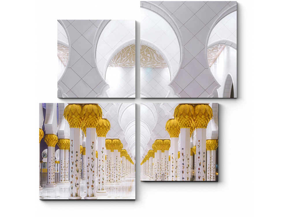 Модульная картина Сердце мечети купить по выгодной цене в интернет магазине Ozon 649321193