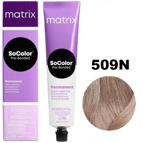 Matrix SoColor крем краска для волос 509N очень светлый блондин 100% ...