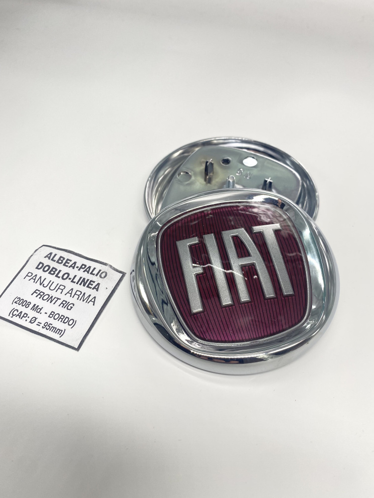Эмблема Fiat 95 мм на болтах - купить по выгодным ценам в интернет-магазине OZON (781987941)
