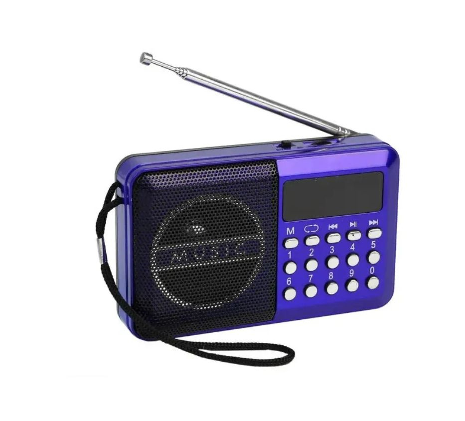 Радиоприемник JIOC H011UBT (синий) купить по низкой цене с доставкой в ...