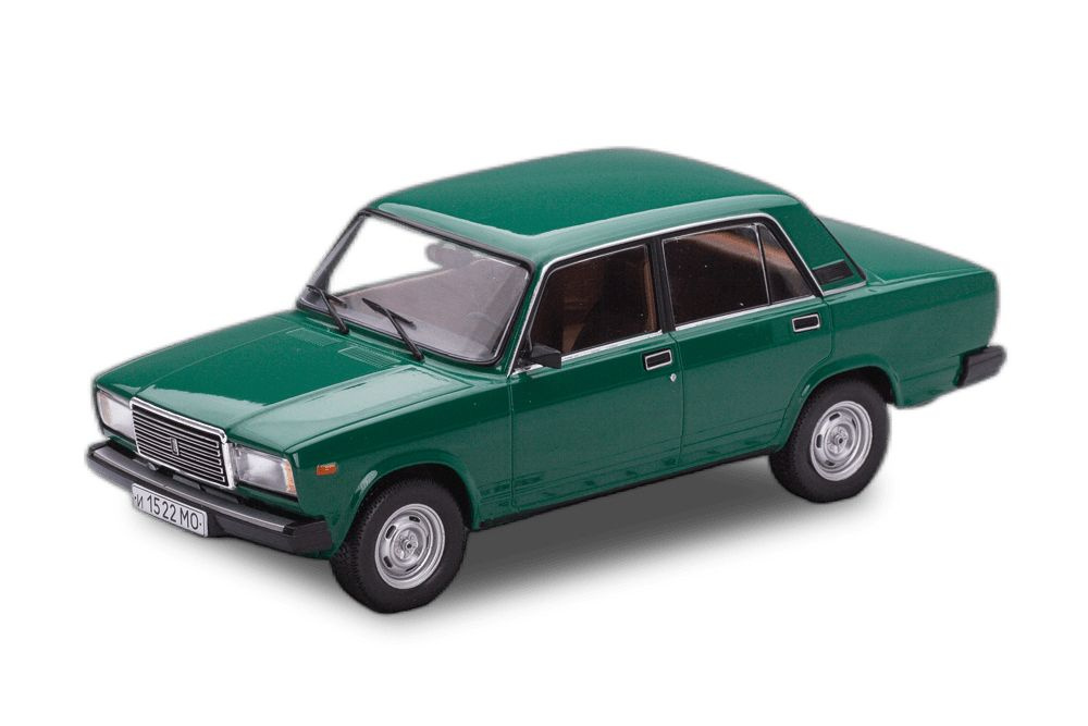 Модель коллекционная Ваз 2107-71 жигули зеленый (легендарные советские автомобили #104) - купить ...
