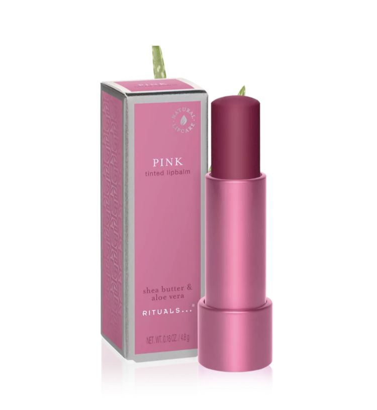 RITUALS... Оттеночный бальзам для губ The Ritual Fortune Balm - Pink с ...
