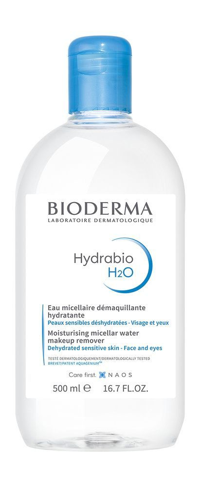Вода (раствор) мицеллярная Биодерма (Bioderma) Гидрабио H2O очищ увлаж ...