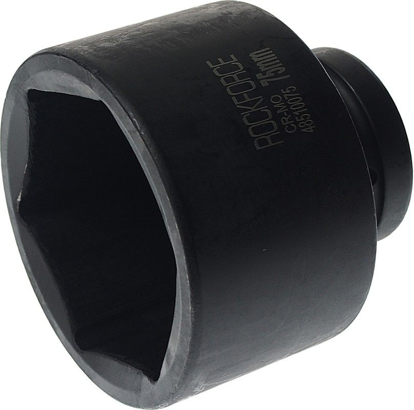 Головка 75мм 1 6-гранная ударная удлиненная 100мм ROCKFORCE купить на OZON по низкой цене ...