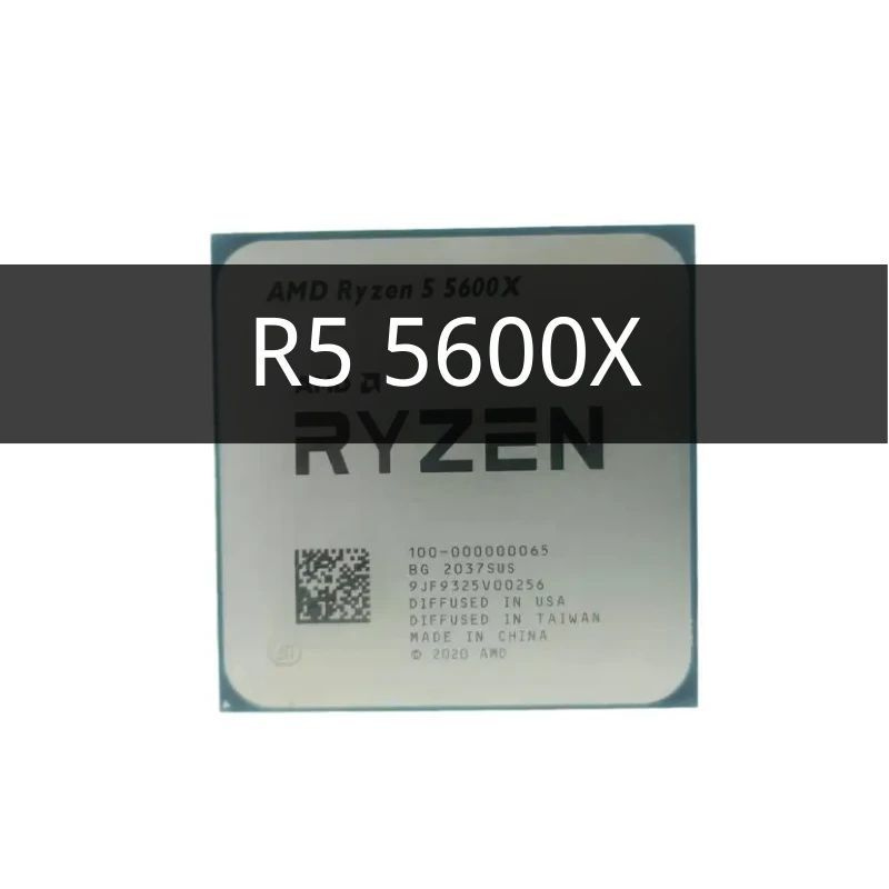 Процессор Ryzen 5 5600X- Ryzen 7, OEM (без кулера), 6 яд., 3.7 ГГц ...