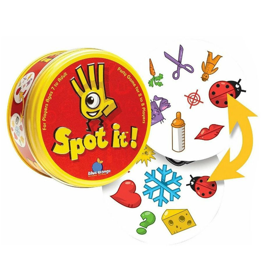 Настольная детская игра классическая Spot it/ Dobble / Дубль / Найди ...