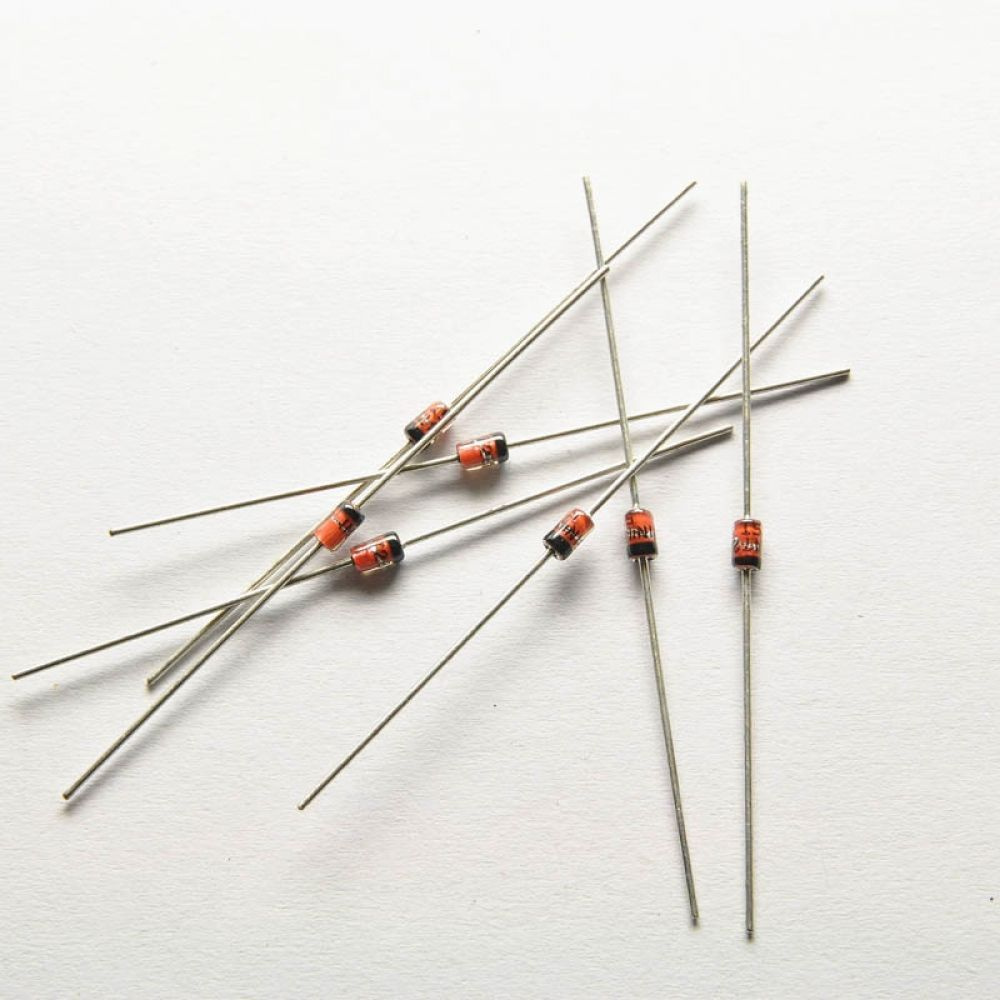 Стабилитрон (диод Зенера) BZX55C 2V7 - 10 шт. - купить с доставкой по ...