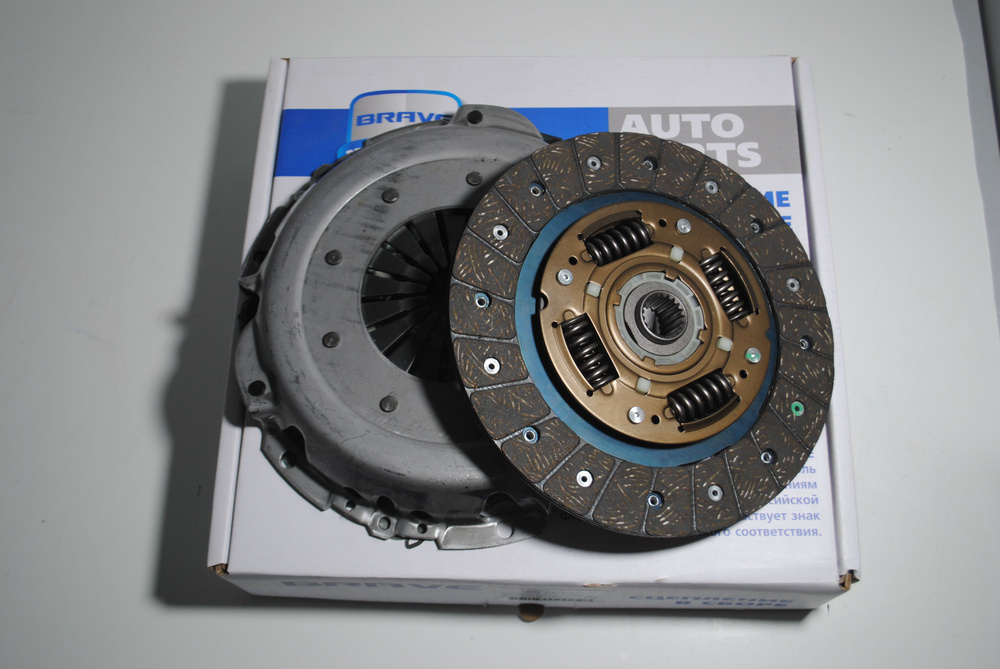 Сцепление в сборе корзина, диск 21179 1601000 00 Lada Vesta 15-X-Ray 15 ...