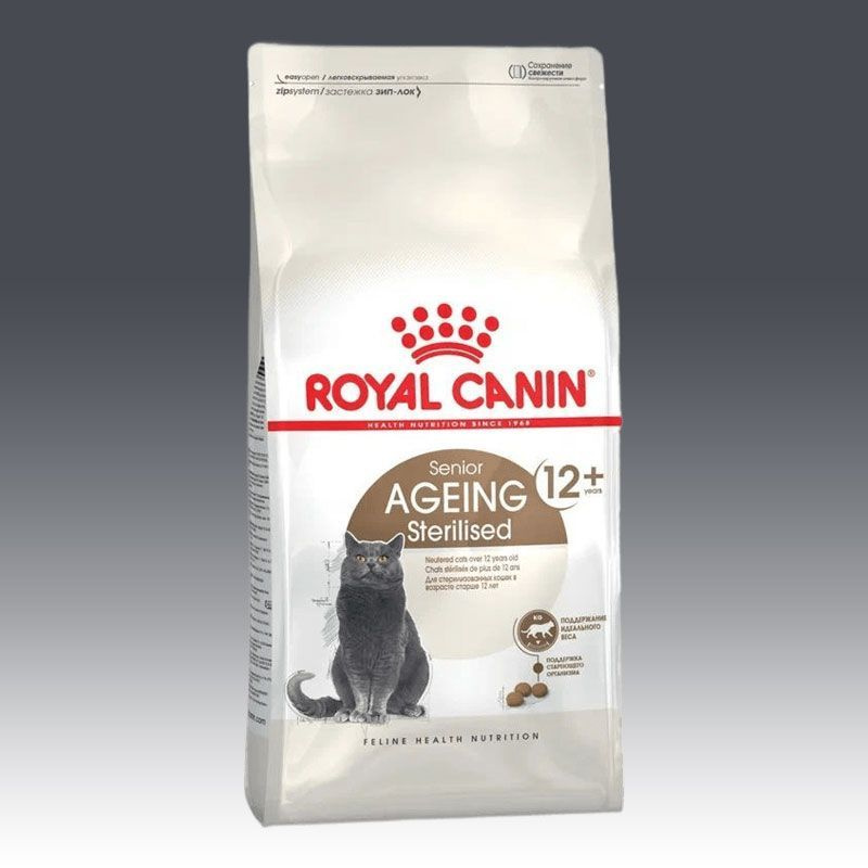 Сухой корм для кошек старше 12 лет Royal Canin Sterilised Ageing 12 ...