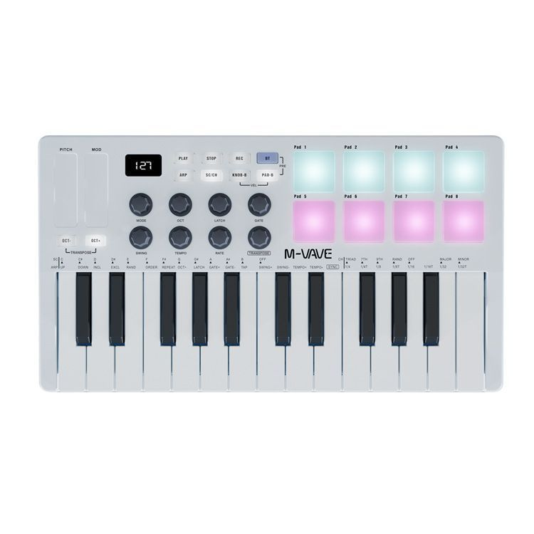 MIDI-клавиатура M-WAVE SMK-25 - купить с доставкой по выгодным ценам в ...