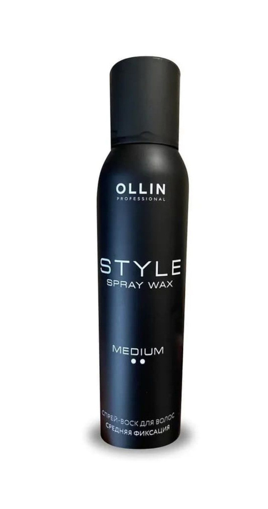 Ollin Style Спрей-воск для волос средней фиксации Spray Wax Medium ...