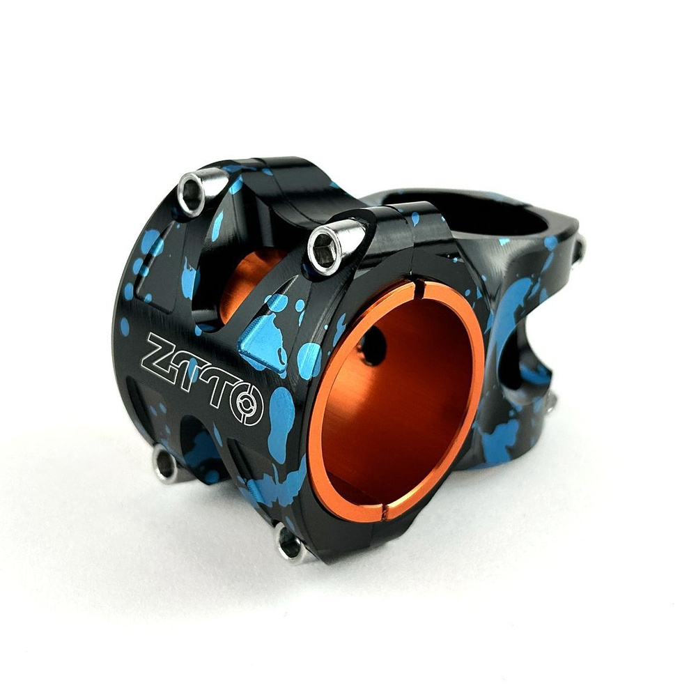 Вынос ZTTO MTB 35, 31.8-35 мм, длина 35 мм, Black-Blue - купить с ...