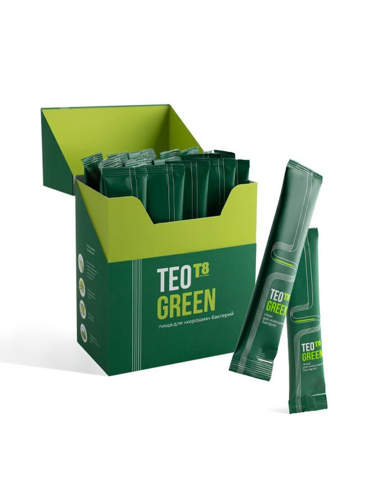 TEO GREEN натуральная клетчатка для ЖКТ микробиоты тонкого и толстого ...