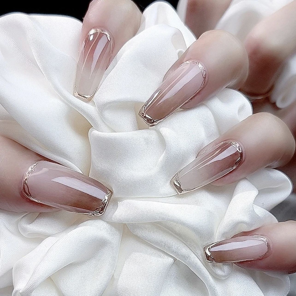 Набор Накладные ногти с клеем и дизайном 24 шт купить с доставкой по выгодным ценам в