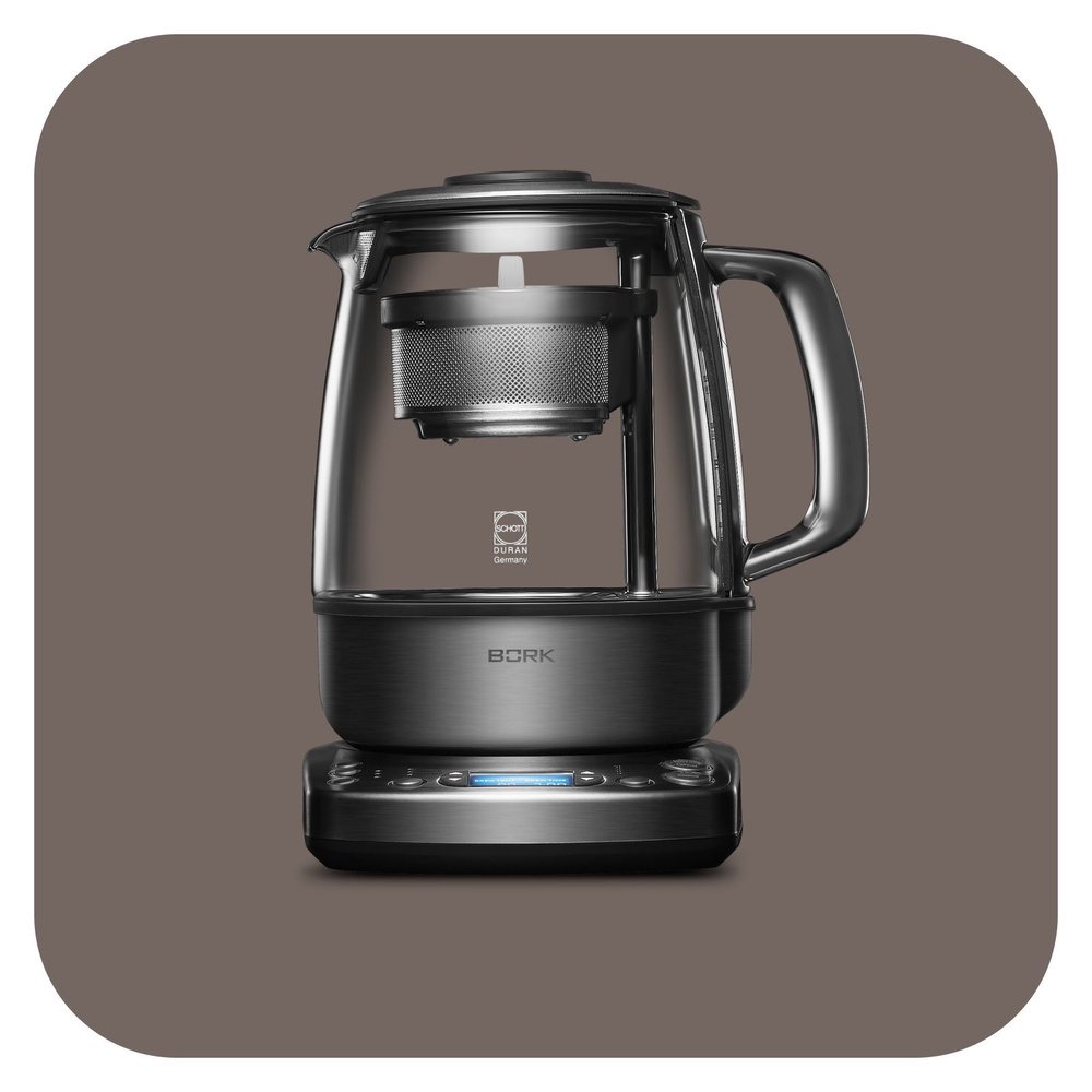 Купить электрический чайник BORK K810, Металл/стекло по низкой цене: отзывы, фото ...